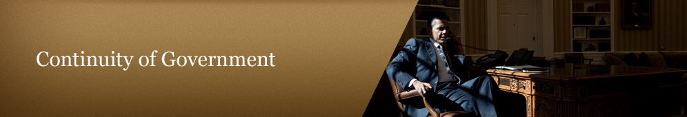 White House Continuity Of Government Plan and National Coop Exercise